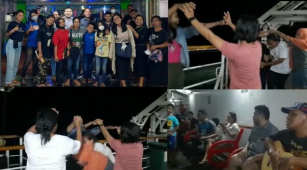 Sukacita Rombongan Ambon & Halmahera di Atas Kapal Menuju Nusantara ...